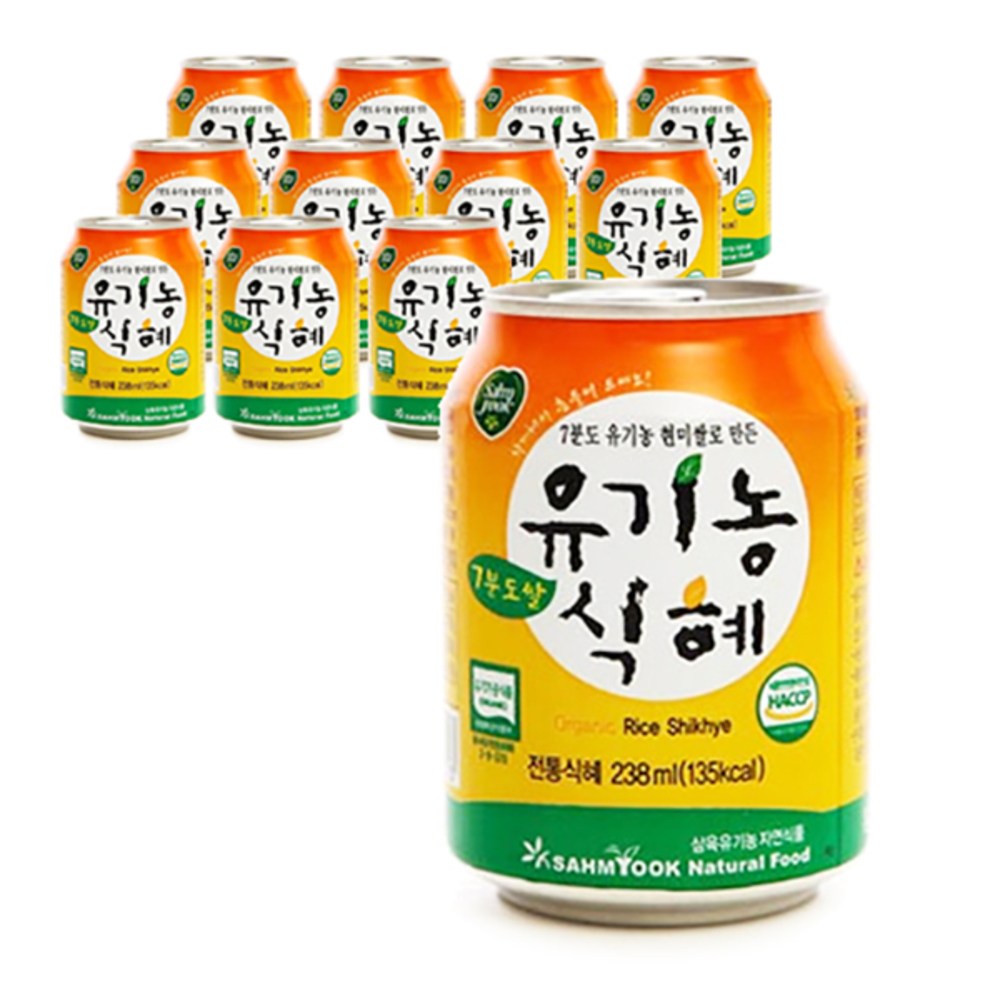 '삼육 유기농 식혜, 238ml, 12개' 최저가 검색, 최저가 10,770원 - 할인 알림