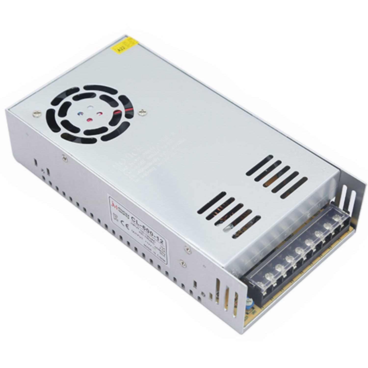 SMPS 600W 12V 24V JmDisplay LED 파워서플라이 비방수 KC, 12V 600W, 1개 - 컨버터/조명안정기 ...