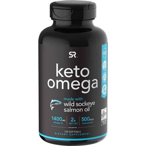 SR Keto Omega-3鮭魚油膠囊 1400mg 酷澎 - 天天低價，你的日常所需都在酷澎
