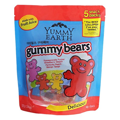 야미얼스 구미베어 젤리 패밀리팩, 320g, 1개 - 가격 변동 추적 그래프 - 역대가