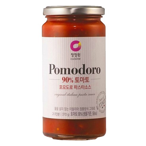 청정원 포모도로 토마토 파스타소스, 370g, 1개 - 가격 변동 추적 그래프 - 역대가