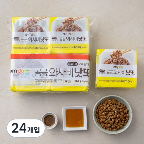 곰곰 와사비낫또, 91g, 24개입 / 곰곰 와사비낫또, 91g, 24개입 - 가격 변동 추적 그래프 - 역대가