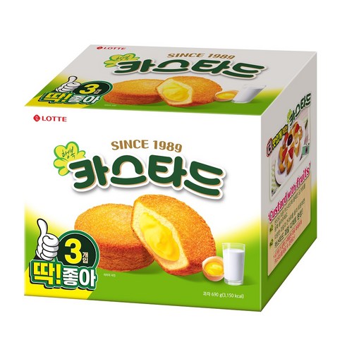 카스타드, 230g, 3개 / 카스타드, 230g, 3개 - 가격 변동 추적 그래프 - 역대가