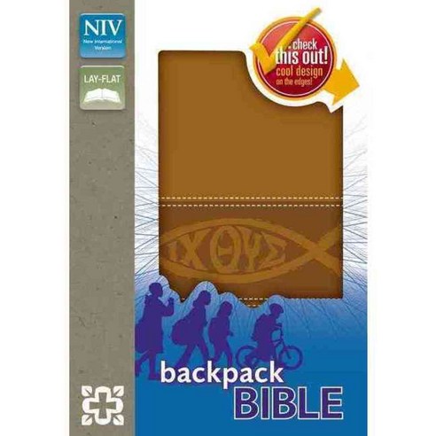 Holy Bible: New International Version Toffee Italian Duo-Tone Backpack ...