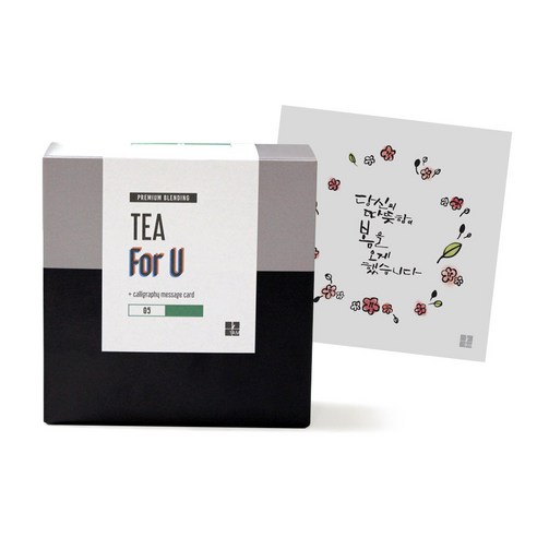 1AM Tea For U 블랜딩 티세트 피나콜라다, 티백 6p + 미니 캘리그라피 카드 당신이 오게한 봄, 1세트 - 가격 변동 ...