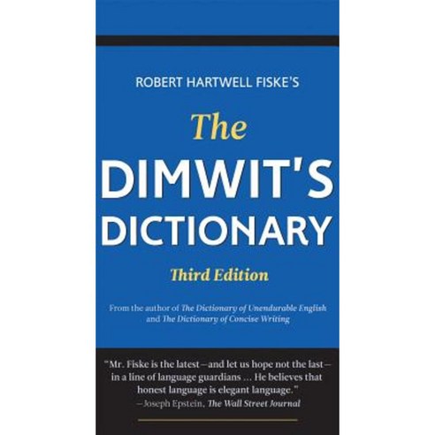 The Dimwit''s Dictionary Paperback, Marion Street Press - 가격 변동 추적 그래프 ...
