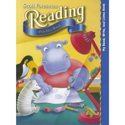 Reading 2000 My Read Write and Listen Practice Book Grade K Paperback, Pearson