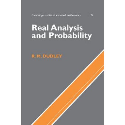 Real Analysis and Probability Hardcover, Cambridge University Press - 가격 변동 추적