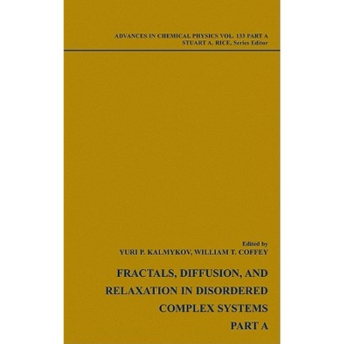 Fractals Diffusion and Relaxation in Disordered Complex Systems 2 Volume Set Ha