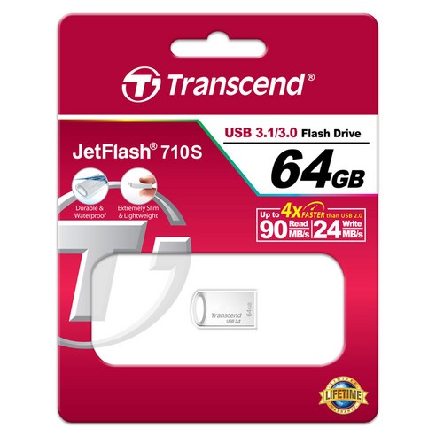 트랜센드 JetFlash710S USB메모리 TS64GJF710S, 64GB - 가격 변동 추적 그래프 - 역대가
