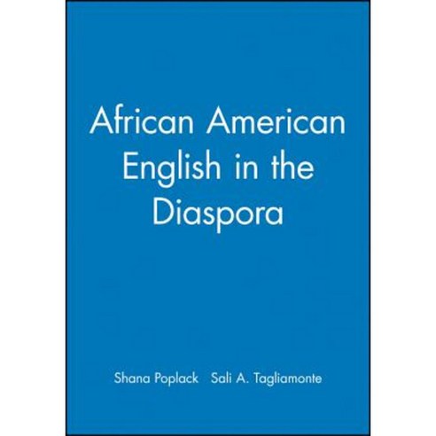 African Amer Engl in Diaspora Paperback, Wiley-Blackwell - 가격 변동 추적 그래프 ...