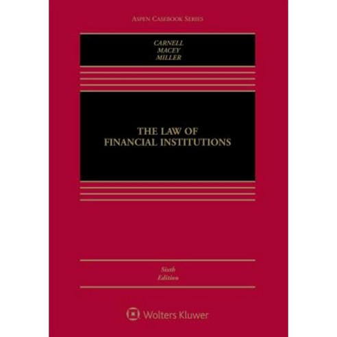The Law of Financial Institutions Hardcover, Wolters Kluwer Law ...
