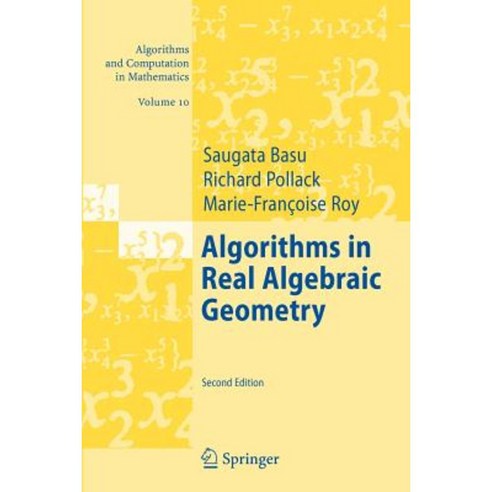 Algorithms in Real Algebraic Geometry Paperback, Springer - 가격 변동 추적 ...