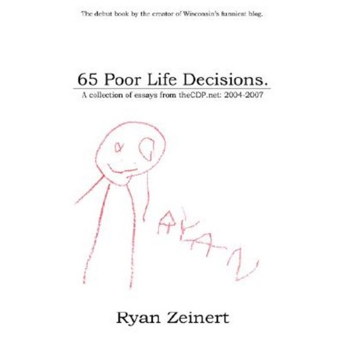 65 Poor Life Decisions. Paperback, Ryan Zeinert - 가격 변동 추적 그래프 - 역대가