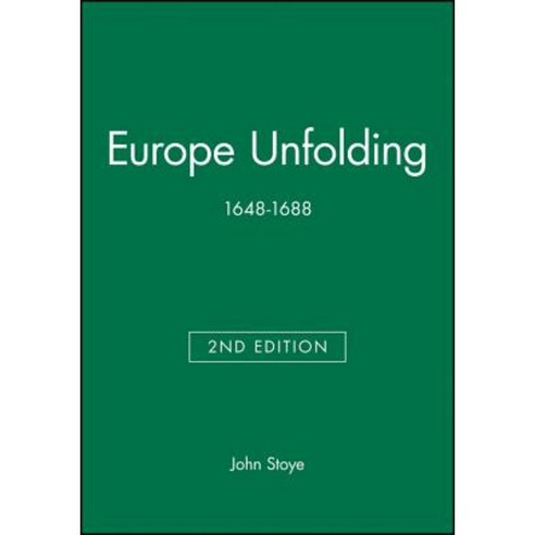 Europe Unfolding: 1648-1688 Paperback, Wiley-Blackwell - 가격 변동 추적 그래프 - 역대가