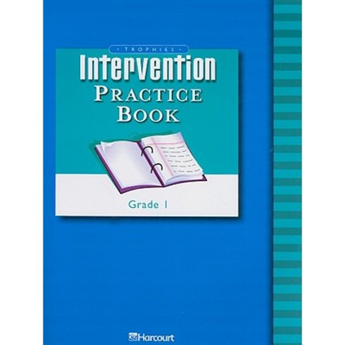 Trophies Intervention Practice Book Grade 1 Paperback, Harcourt School ...