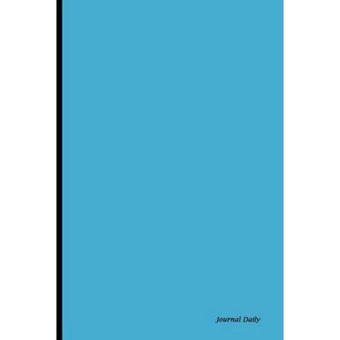 Journal Daily: Sky Blue Book Lined Blank Journal Book 6 X 9 150 Pages ...