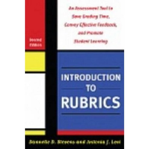 Introduction to Rubrics Hardcover, Stylus Publishing (VA) - 가격 변동 추적 ...