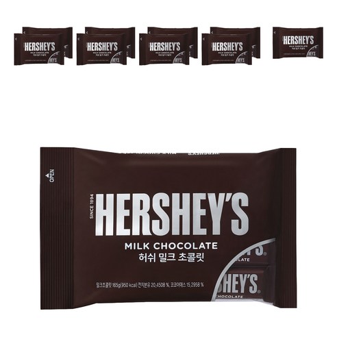 허쉬 밀크초콜릿 스낵사이즈, 165g, 10개 - 가격 변동 추적 그래프 - 역대가