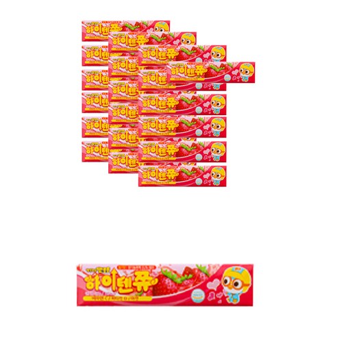 TAEYANG LIFE HEALTH Pororo High Tenzune 草莓味 20p, 560g, 1組 - 軟糖 | 酷澎