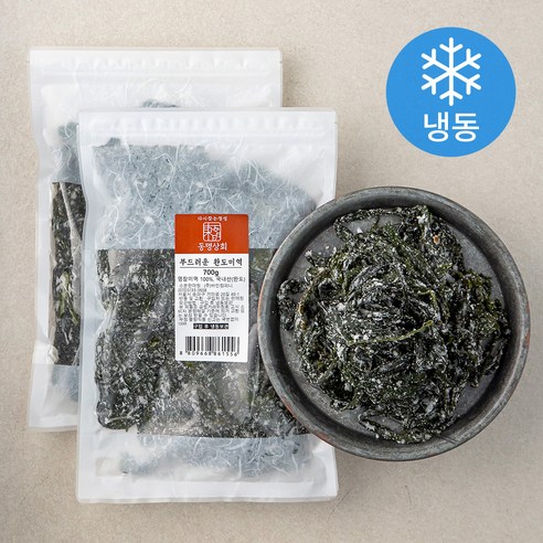동명상회 부드러운 완도 미역 (냉동), 700g, 2봉 - 가격 변동 추적 그래프 - 역대가