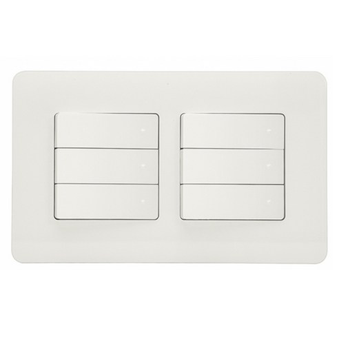 CHEIL ELECTRIC 方形白色開關斷開 6 位 酷澎 - 天天低價，你的日常所需都在酷澎