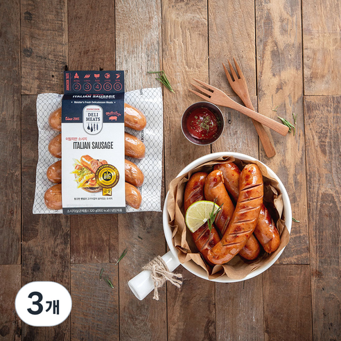 존쿡델리미트 이탈리안 소시지, 320g, 3개 - 가격 변동 추적 그래프 - 역대가