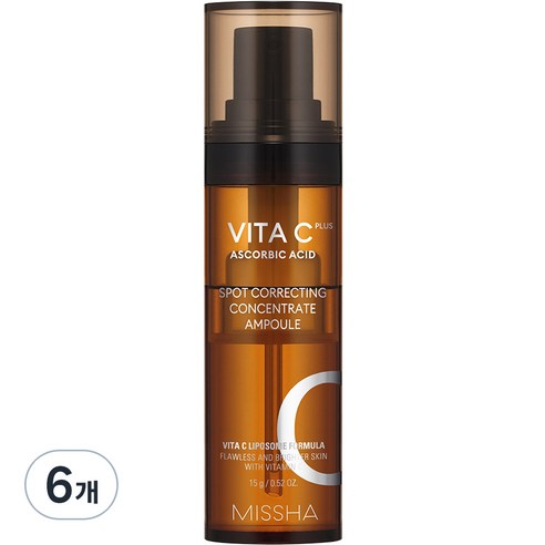 '미샤 비타씨플러스 잡티씨 집중앰플 15g, 15g, 6개' 최저가 검색, 최저가 65,820원 - 할인 알림