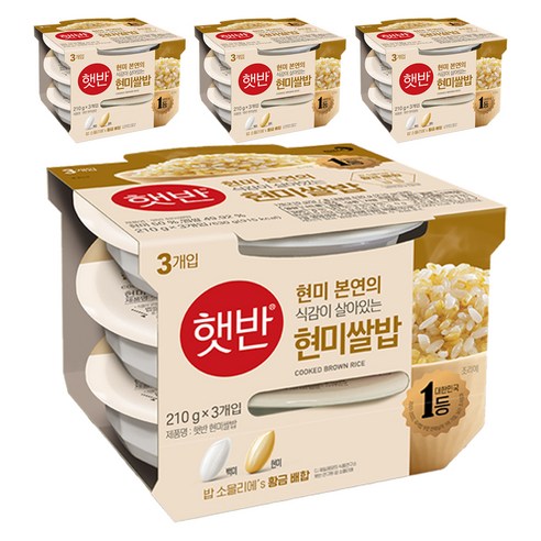 '햇반 현미쌀밥, 210g, 12개' 최저가 검색, 최저가 14,130원 - 할인 알림