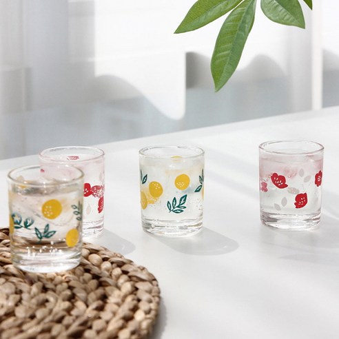 ssueim 印花燒酒杯 60ml 4入組 酷澎 - 天天低價，你的日常所需都在酷澎