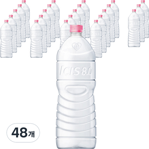 아이시스 8.0 무라벨 ECO, 2L, 48개 - 가격 변동 추적 그래프 - 역대가