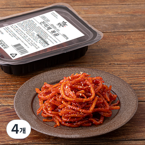 강남밥상 진미채 볶음, 80g, 4개 - 가격 변동 추적 그래프 - 역대가