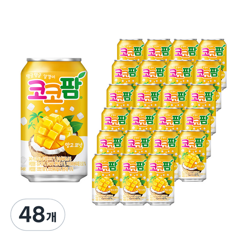 '해태htb 코코팜 망고코넛, 340ml, 48개' 최저가 검색, 최저가 23,390원 - 할인 알림