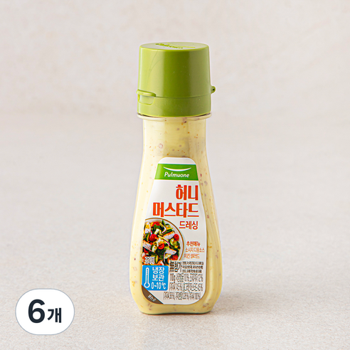 풀무원 허니 머스타드 드레싱, 110g, 6개 - 가격 변동 추적 그래프 - 역대가