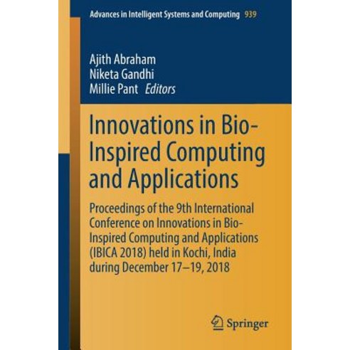 (영문도서) Innovations in Bio-Inspired Computing and Applications ...