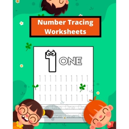 Number Tracing Worksheets: Number Tracing Book for Preschoolers and ...