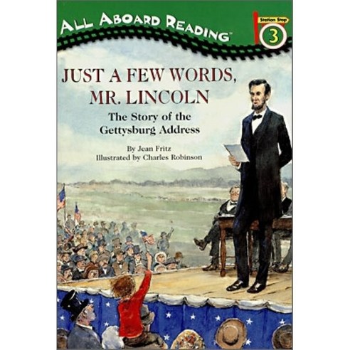 All Aboard Reading Level 3 : Just a Few Words Mr. Lincoln - 미국 | 쿠팡