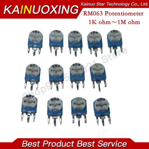 20pcs RM063 RM 063 100 200 500 1K 2K 5K 10K 20K 50K 100K 200K 500K 1M ...
