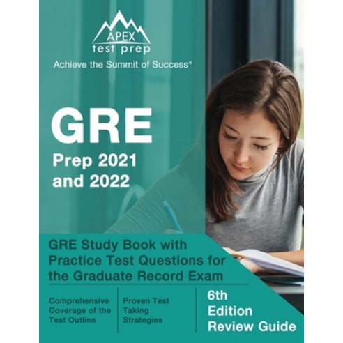 GRE Prep 2021 and 2022: GRE Study Book with Practice Test Questions for ...