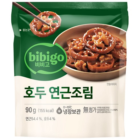 CJ 비비고 호두 연근조림 90g, 90g, 1개 - 장조림 | 쿠팡