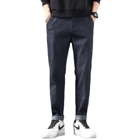 ANKRIC 밴딩슬랙스 남자 캐주얼 바지 가을 바지 남자 한국 패션 조커 캐주얼 바지 남자 블랙 슬림 남성 바지 - 가격 변동 추적 그래프