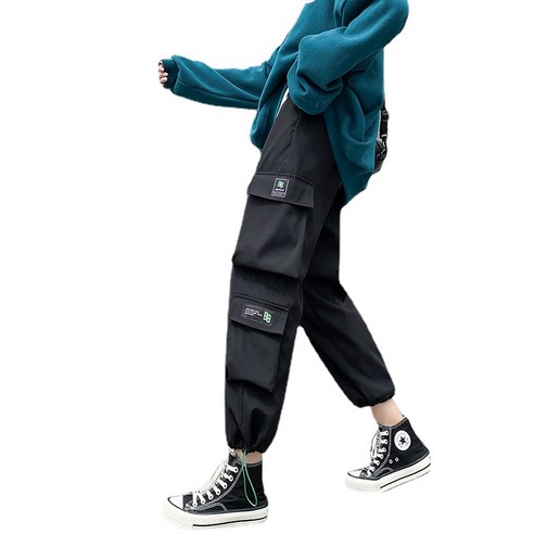 여장 봄옷은 두껍고 양털 작업복은 날씬하고 허리가 잘록하고 잘생기고 검은색 캐주얼 스포츠 바지 ANKRIC - 가격 변동 추적 그래프 - 역대