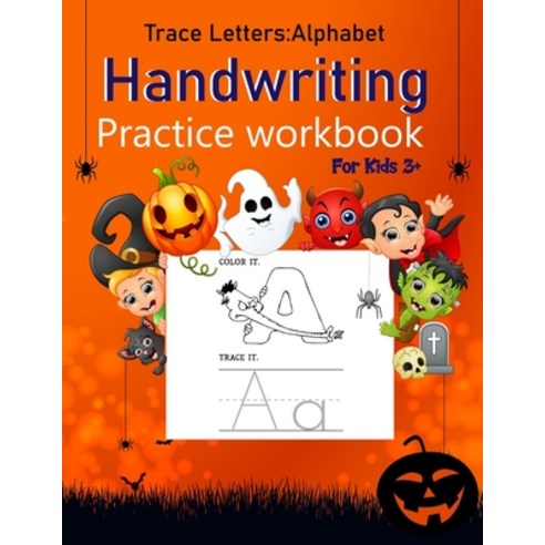 Trace Letters: Alphabet Handwriting Practice workbook for kids ...