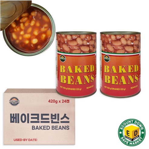'지오씨팜 베이크드빈스, 420g, 24개' 최저가 검색, 최저가 28,340원 - 할인 알림