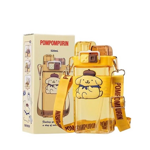 텀블러 헬로키티 시나모롤 폼폼푸린 포차코 귀여운 캐릭터 물병 대용량520ml, 1개 - 가격 변동 추적 그래프 - 역대가