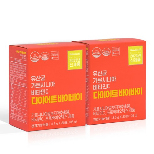 '유산균 가르시니아 비타민C 다이어트 바이바이 105g, 2개' 최저가 검색, 최저가 26,460원 - 할인 알림