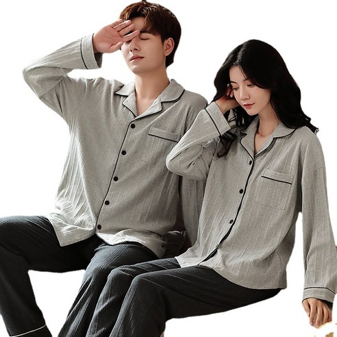 ANKRIC 커플잠옷 춘추 순면 긴팔 남성 여 레드 웨딩터틀 웨딩 봄세트 우정잠옷 - 가격 변동 추적 그래프 - 역대가