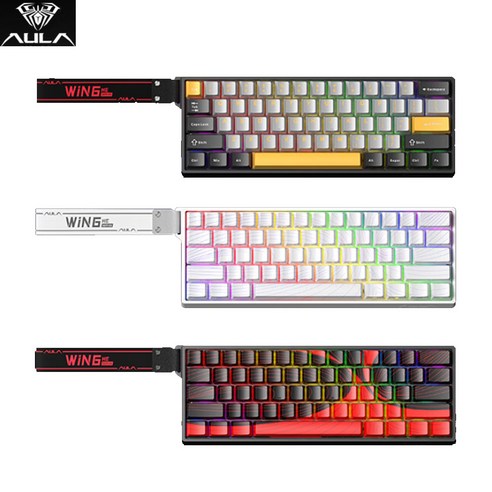 [독거미시리즈] AULA WiN 60/68HE 유선8K 마그네틱 게이밍 키보드 HE/MAX/PRO시리즈 RT/DSK지원 알루미늄 ...
