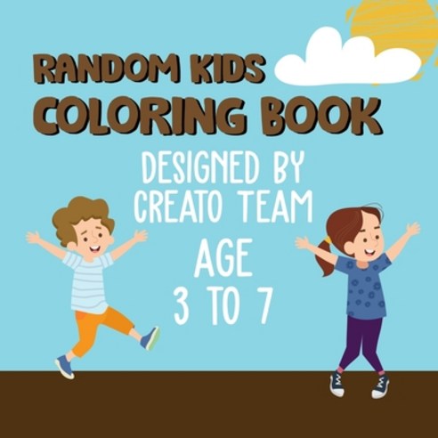 Random Kids Coloring Book: Art Coloring Kids Activity Book Paperback ...