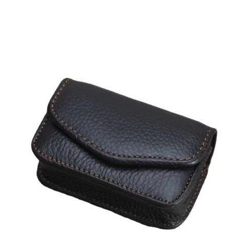 ANKRIC 선글라스케이스 가죽 안경 케이스를 착용 한 카우보이 접이식 안경 케이스 맞춤형 허리 키 키 케이스, 갈색 가로 - 가격 변동 추적